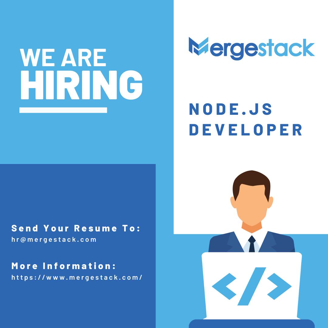 Mergestack on LinkedIn: #node #nodejs #nodejsdeveloper # ... Mergestack on LinkedIn: #node #nodejs #nodejsdeveloper # ...
