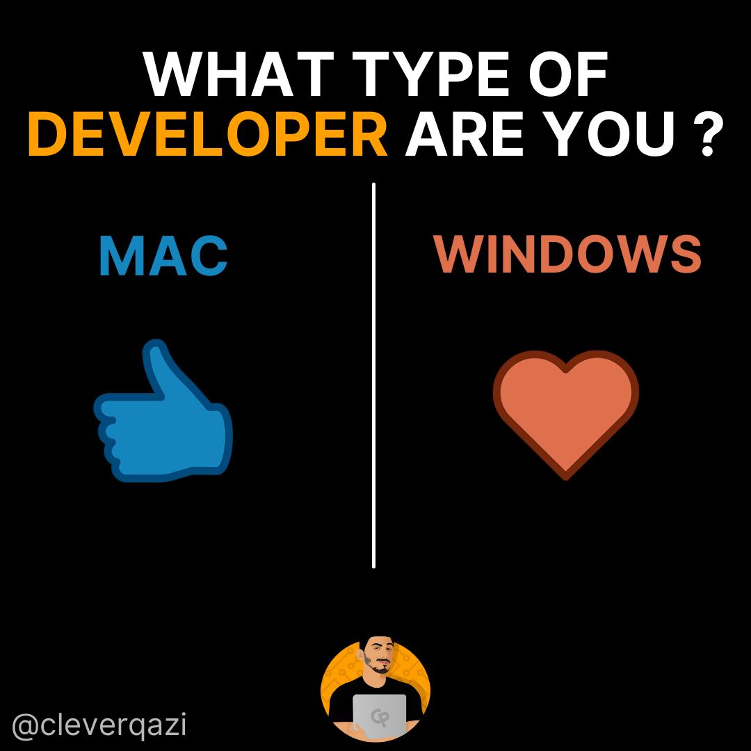 Clever Programmer on LinkedIn: #mac #windows #linux #developer # ... Clever Programmer on LinkedIn: #mac #windows #linux #developer # ...