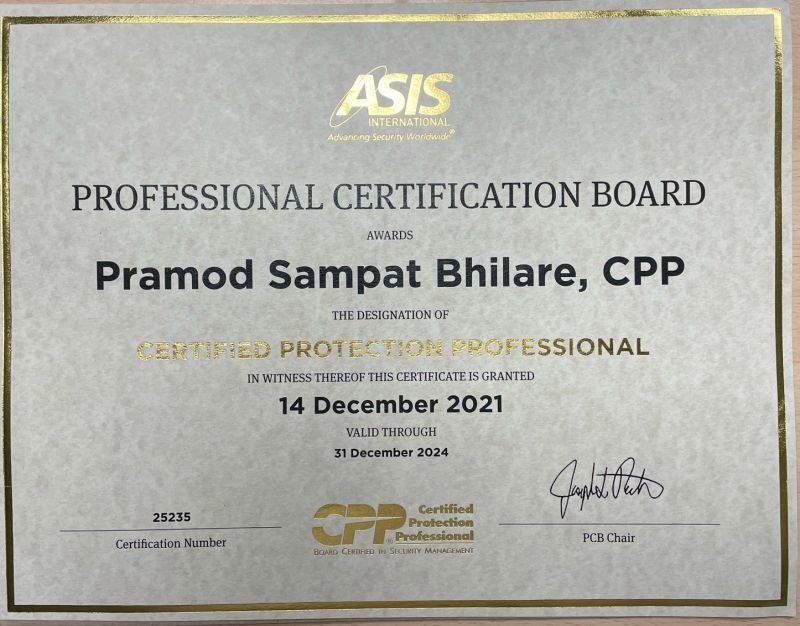 Praamod Bhilare CCEP®, PMP®️, CPP®️, LLB, ICPS on LinkedIn: Just ... Praamod Bhilare CCEP®, PMP®️, CPP®️, LLB, ICPS on LinkedIn: Just ...