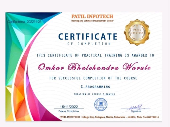 Omkar Warule on LinkedIn: #share #programming #viit #training Omkar Warule on LinkedIn: #share #programming #viit #training
