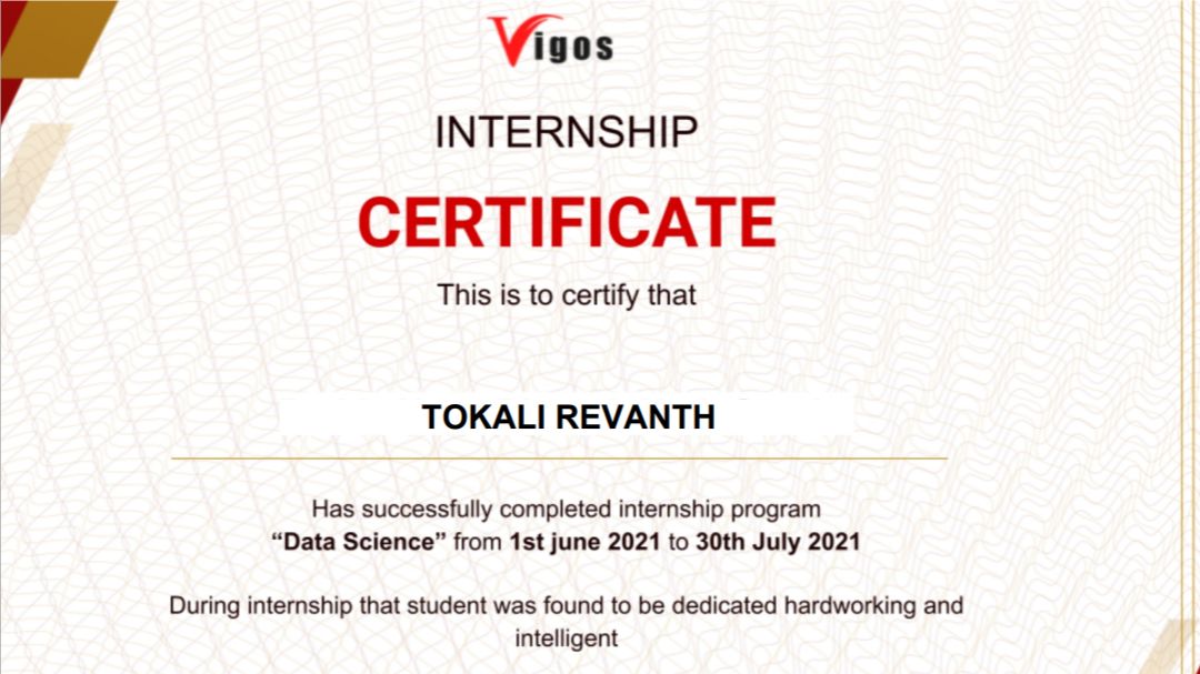Tokali Revanth posted on LinkedIn Tokali Revanth posted on LinkedIn