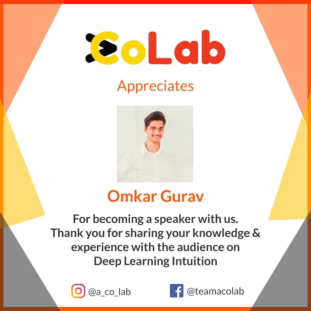 OMKAR GURAV on LinkedIn: #webiar #dl #ml #deeplearning #machinelearning ... OMKAR GURAV on LinkedIn: #webiar #dl #ml #deeplearning #machinelearning ...