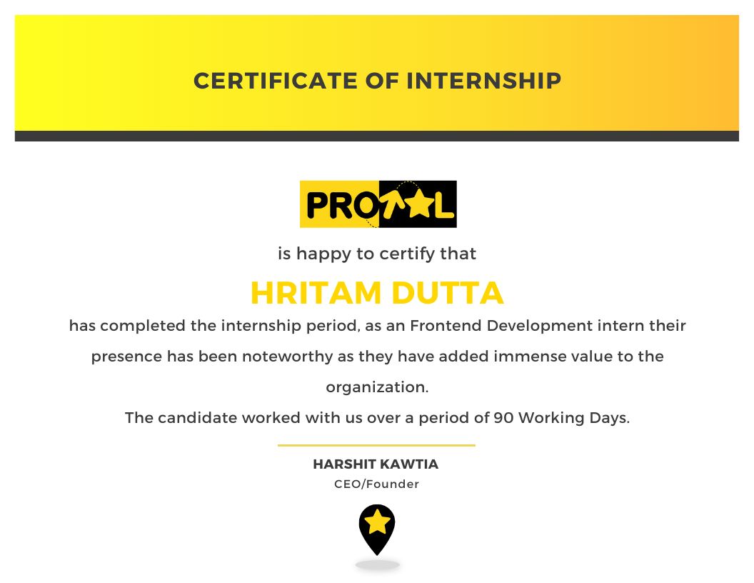 Hritam Dutta on LinkedIn: Hello everyone! I am pleased to share that I ... Hritam Dutta on LinkedIn: Hello everyone! I am pleased to share that I ...