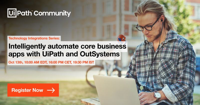 UiPath Community on LinkedIn: Technology Series: Intelligently automate ... UiPath Community on LinkedIn: Technology Series: Intelligently automate ...