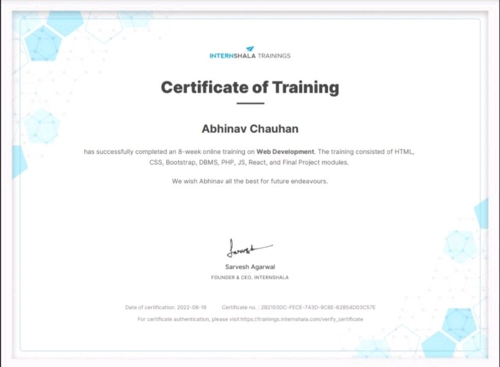 Abhinav Chauhan on LinkedIn: #webdevelopment #html #css #reactjs # ... Abhinav Chauhan on LinkedIn: #webdevelopment #html #css #reactjs # ...