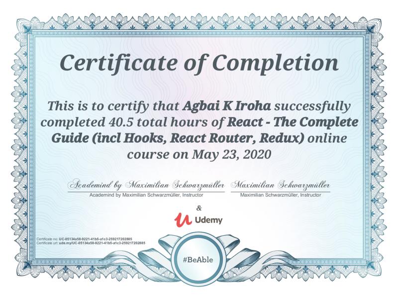 Agbai Iroha on LinkedIn: #reactjs #redux #hooks #javascript Agbai Iroha on LinkedIn: #reactjs #redux #hooks #javascript