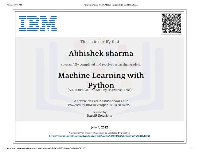 Abhishek sharma on LinkedIn: #machinelearning #python #datascience Abhishek sharma on LinkedIn: #machinelearning #python #datascience