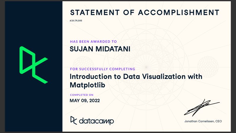 Sujan Midatani on LinkedIn: #matplotlib Sujan Midatani on LinkedIn: #matplotlib