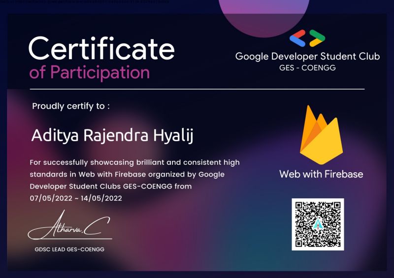 Aditya Hyalij auf LinkedIn: Glad To Share My Flutter and Firebase ... Aditya Hyalij auf LinkedIn: Glad To Share My Flutter and Firebase ...