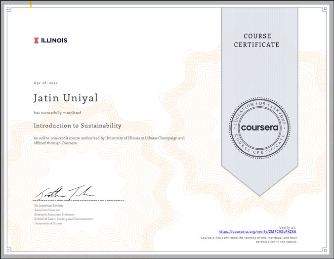 Jatin Uniyal on LinkedIn: #upes #coursera Jatin Uniyal on LinkedIn: #upes #coursera