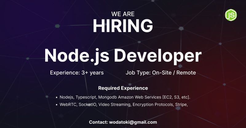Mr. Tayyab Mughal on LinkedIn: #nodejs #developer #hiring #work # ... Mr. Tayyab Mughal on LinkedIn: #nodejs #developer #hiring #work # ...