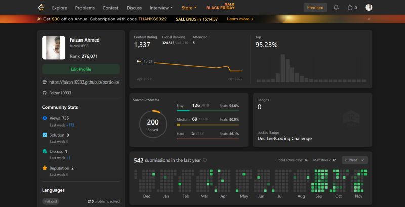 Faizan Ahmed on LinkedIn: #leetcode #dsa #datastructures # ... Faizan Ahmed on LinkedIn: #leetcode #dsa #datastructures # ...