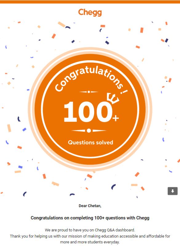 Chetan Prakash on LinkedIn: 100+ question solved chegg 2.0 plateform ... Chetan Prakash on LinkedIn: 100+ question solved chegg 2.0 plateform ...