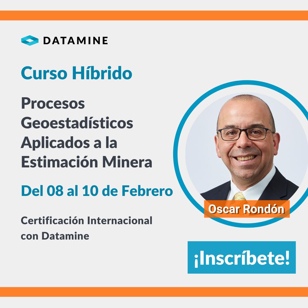 Datamine LATAM en LinkedIn: #cursohibrido #geoestadistica # ... Datamine LATAM en LinkedIn: #cursohibrido #geoestadistica # ...