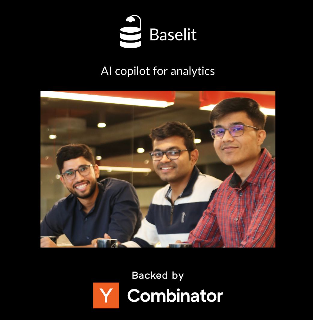Shubham Rana on LinkedIn: Launch YC: ⚡️ Baselit: AI copilot for ... Shubham Rana on LinkedIn: Launch YC: ⚡️ Baselit: AI copilot for ...