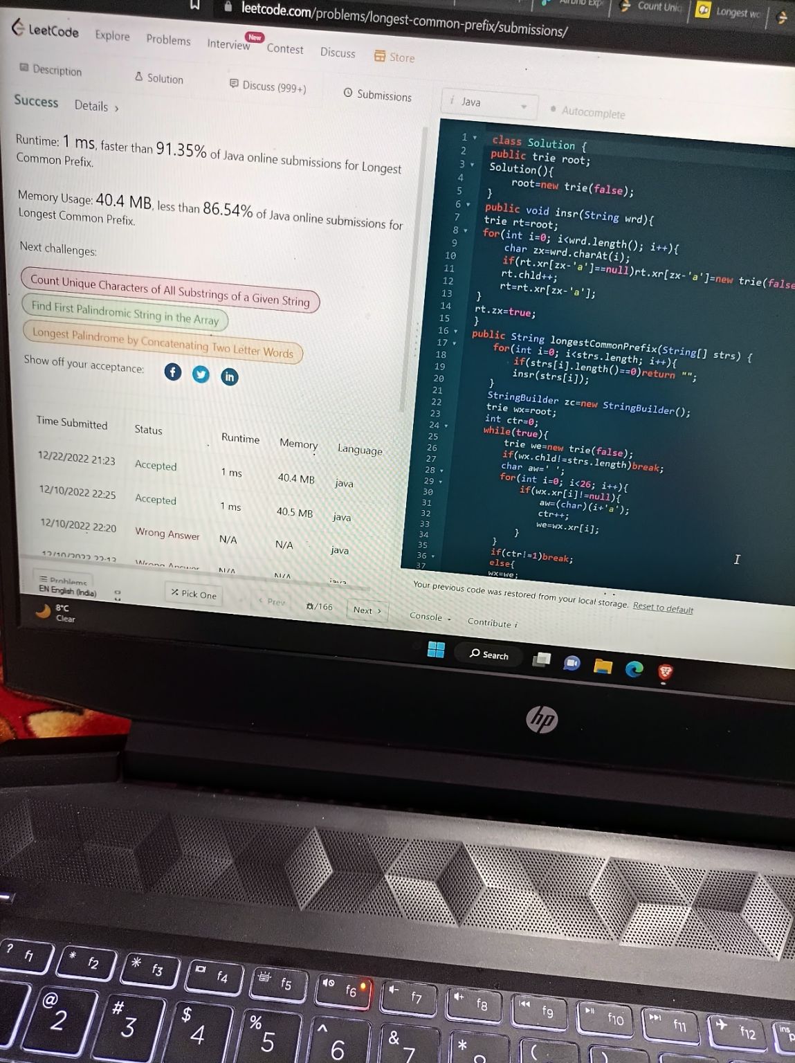 Abhijeet Gupta on LinkedIn: #java #dsa #100daysofcode #learninginpublic ... Abhijeet Gupta on LinkedIn: #java #dsa #100daysofcode #learninginpublic ...