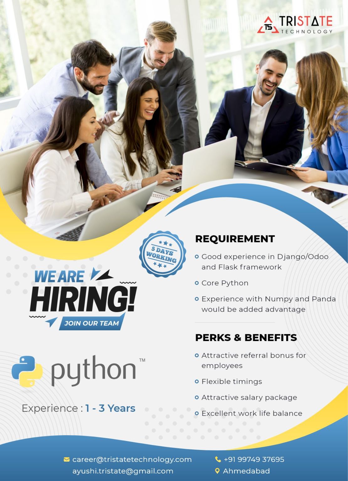 Ayushi Suthar on LinkedIn: #pythondeveloper #ahmedabad Ayushi Suthar on LinkedIn: #pythondeveloper #ahmedabad