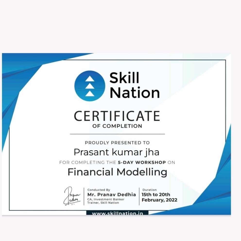 PRASANT JHA on LinkedIn: Pranav Dedhia PRASANT JHA on LinkedIn: Pranav Dedhia