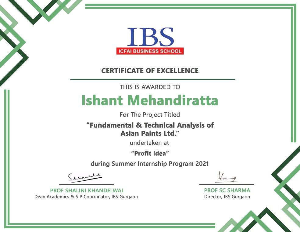 Ishant Mehandiratta on LinkedIn: #summerinternship #ibs #internship ... Ishant Mehandiratta on LinkedIn: #summerinternship #ibs #internship ...