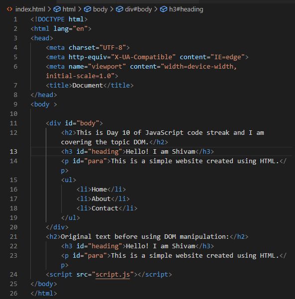 Shivam Kumar on LinkedIn: #javascript #html #vitbhopalgaming Shivam Kumar on LinkedIn: #javascript #html #vitbhopalgaming