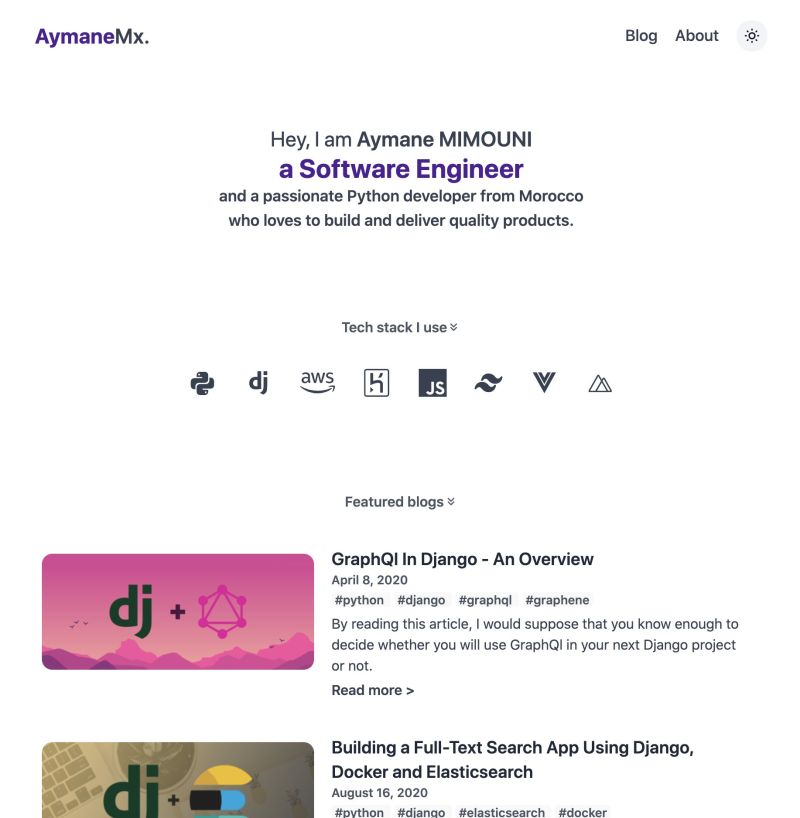 Aymane MIMOUNI on LinkedIn: #nuxtjs #tailwind #vuejs #nuxtjs Aymane MIMOUNI on LinkedIn: #nuxtjs #tailwind #vuejs #nuxtjs