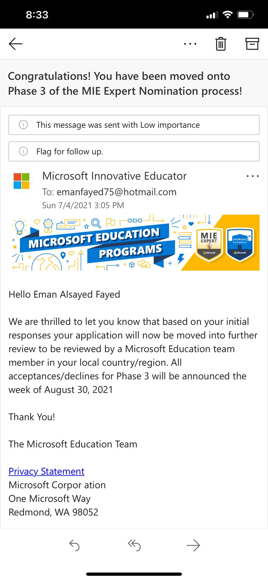 Eman Elsayed Fayed on LinkedIn: #mieexpert #microsoftedu Eman Elsayed Fayed on LinkedIn: #mieexpert #microsoftedu