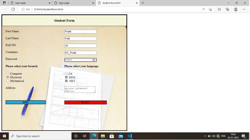 Pratik Patil on LinkedIn: #html5 #css Pratik Patil on LinkedIn: #html5 #css