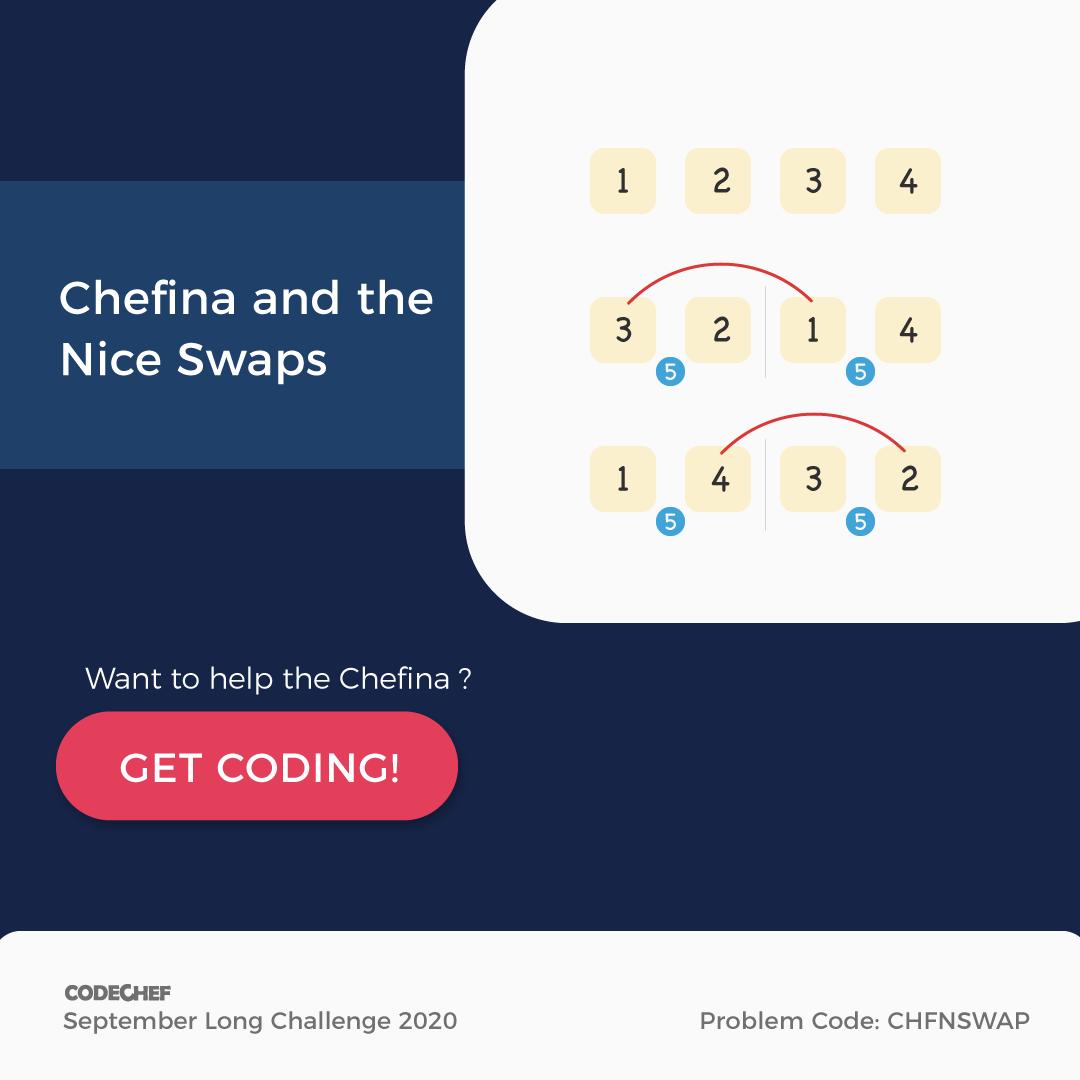 CodeChef on LinkedIn: #codechef #programming #longchallenge #sept20 ... CodeChef on LinkedIn: #codechef #programming #longchallenge #sept20 ...