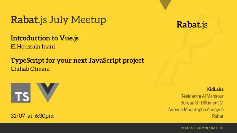 Chihab Otmani 🇵🇸 on LinkedIn: #meetup #vuejs #rabat #javascript # ... Chihab Otmani 🇵🇸 on LinkedIn: #meetup #vuejs #rabat #javascript # ...