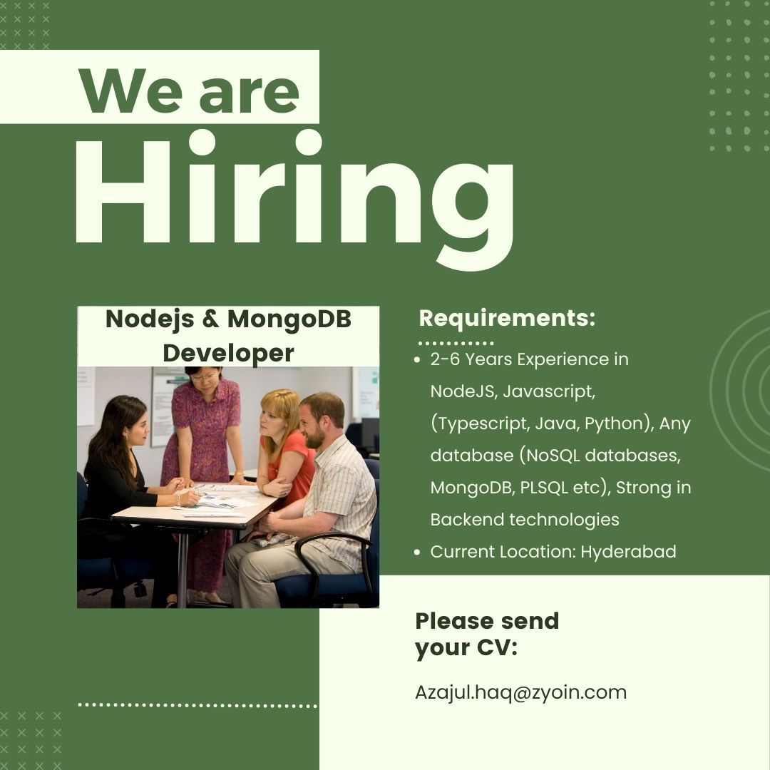 AZAJUL HAQ on LinkedIn: #hiring #nodejs #javascript #java #python # ... AZAJUL HAQ on LinkedIn: #hiring #nodejs #javascript #java #python # ...