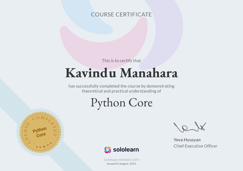 Kavindu M Wanniarachchi on LinkedIn: #python #pythonprogramming # ... Kavindu M Wanniarachchi on LinkedIn: #python #pythonprogramming # ...