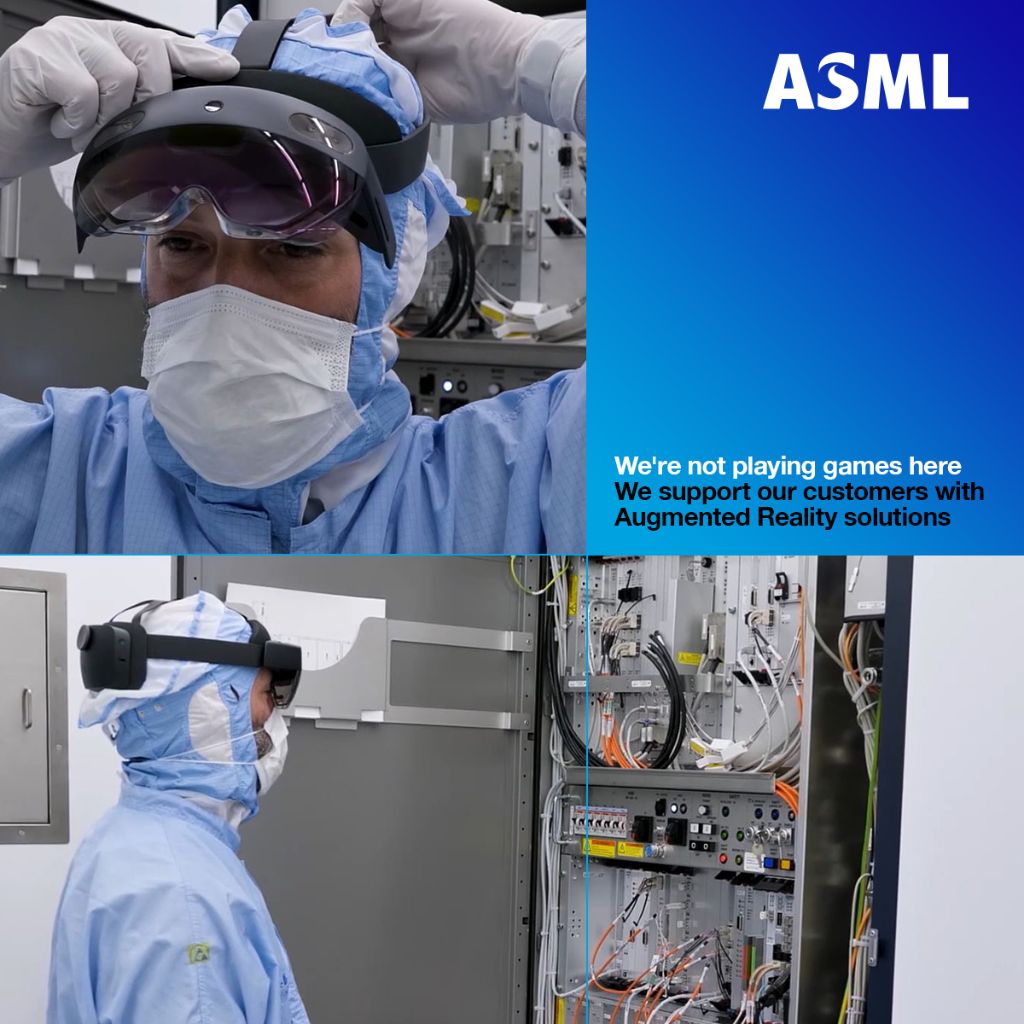 ASML on LinkedIn: No travel? No problem. With Augmented Reality, we've ... ASML on LinkedIn: No travel? No problem. With Augmented Reality, we've ...