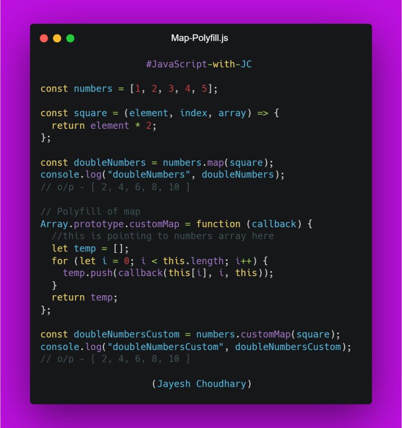 Jayesh Choudhary on LinkedIn: #javascriptdaily #like #share #javascript ... Jayesh Choudhary on LinkedIn: #javascriptdaily #like #share #javascript ...