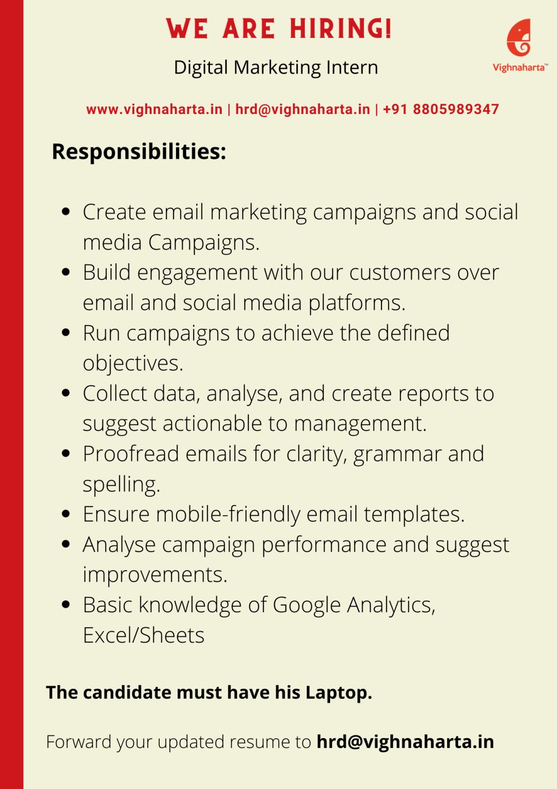 Vineet Darbhe on LinkedIn: #recrutement #jobapportunity # ... Vineet Darbhe on LinkedIn: #recrutement #jobapportunity # ...