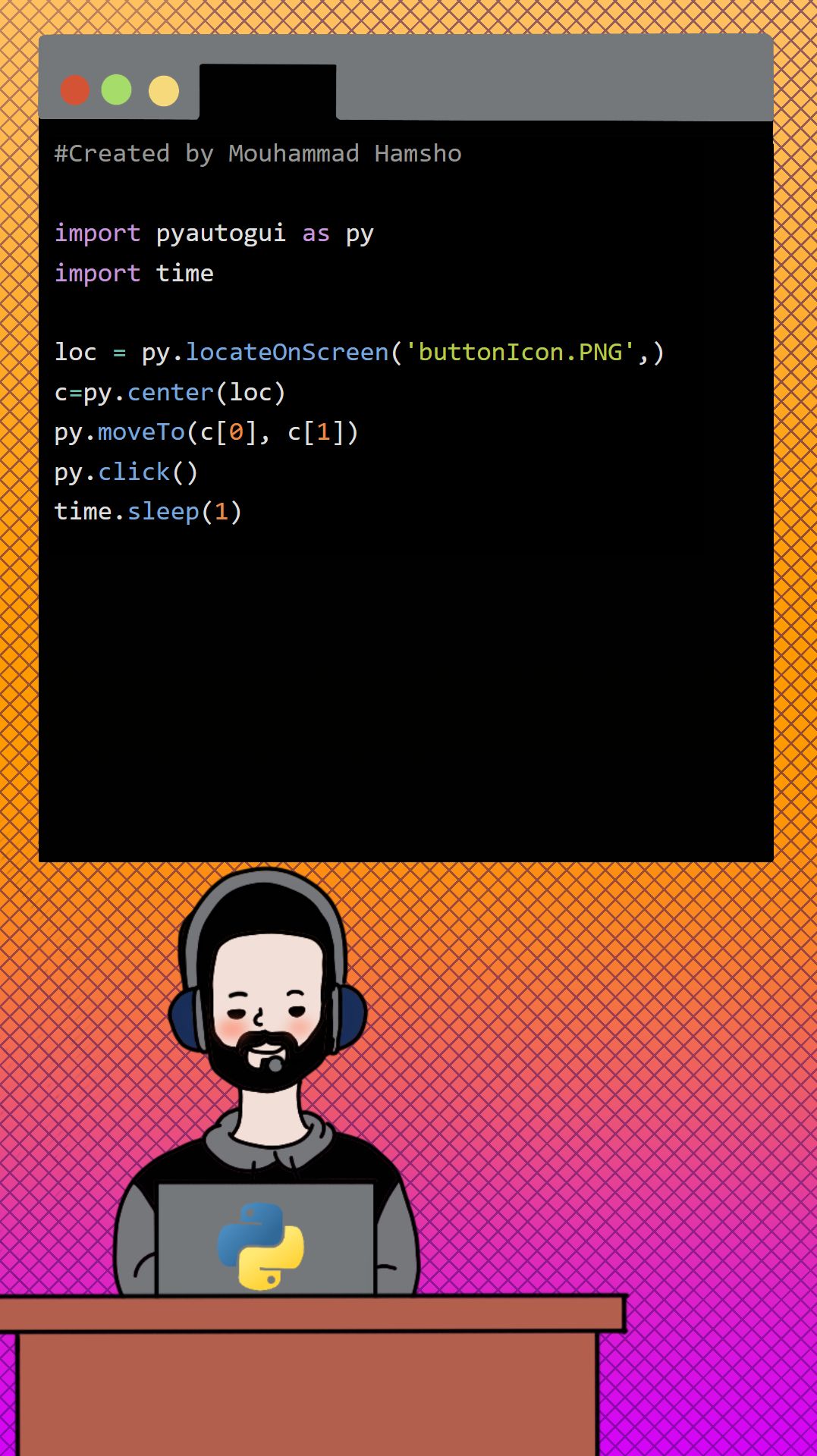 Mouhammad Hamsho on LinkedIn: Automating Desktop actions with python is ... Mouhammad Hamsho on LinkedIn: Automating Desktop actions with python is ...