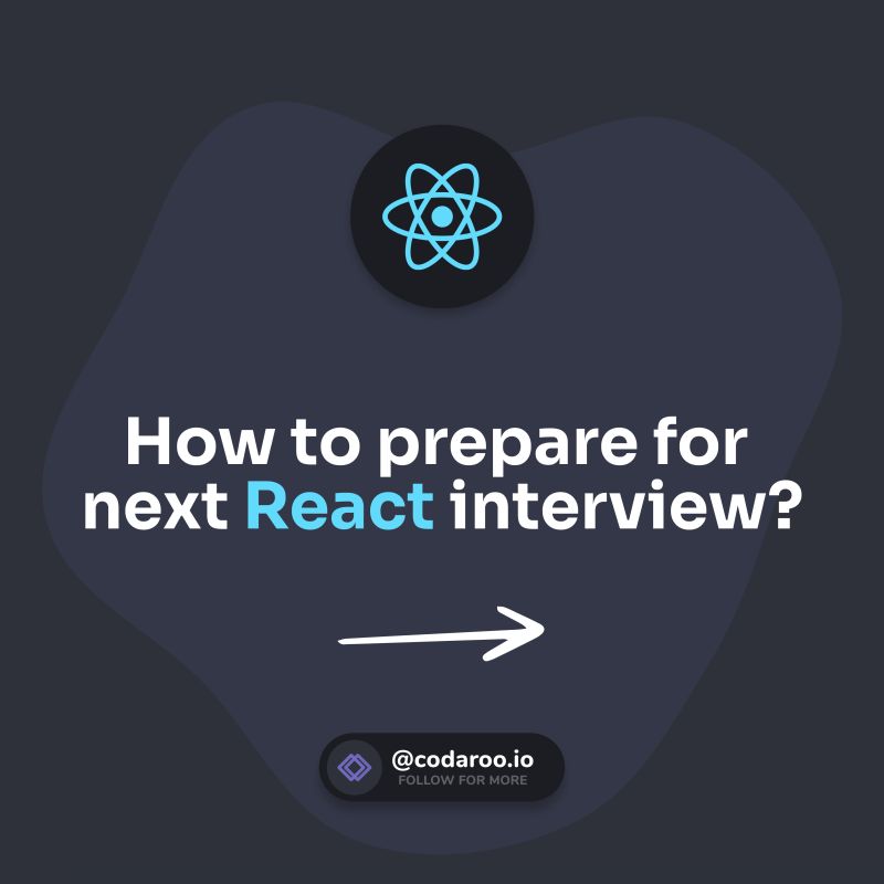 Codaroo on LinkedIn: #react #reactjs #reactinterview Codaroo on LinkedIn: #react #reactjs #reactinterview