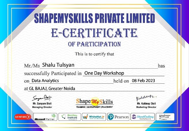 Shalu Tulsyan on LinkedIn: #glbajaj #technology #management # ... Shalu Tulsyan on LinkedIn: #glbajaj #technology #management # ...