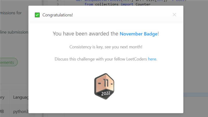 Khushi Jaiswal on LinkedIn: #leetcode #pythonprogramming #consistency # ... Khushi Jaiswal on LinkedIn: #leetcode #pythonprogramming #consistency # ...