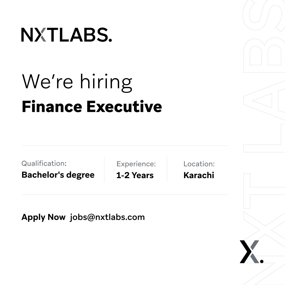 NXT LABS on LinkedIn: #hiring NXT LABS on LinkedIn: #hiring