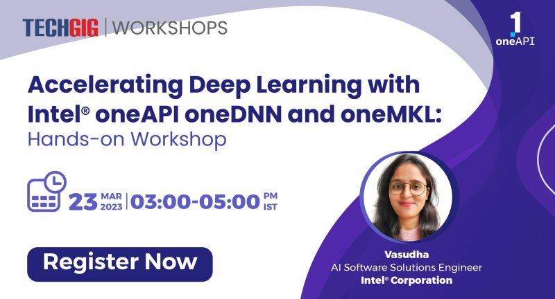 Sanjay Goyal on LinkedIn: Accelerating Deep Learning with Intel oneAPI ... Sanjay Goyal on LinkedIn: Accelerating Deep Learning with Intel oneAPI ...