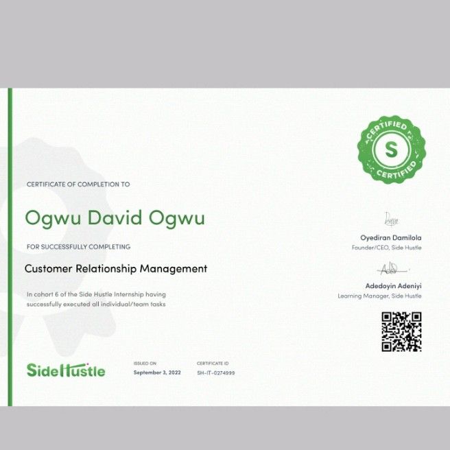 Ogwu David Ogwu on LinkedIn: A step and thus progress is made. The ... Ogwu David Ogwu on LinkedIn: A step and thus progress is made. The ...
