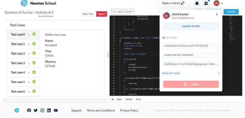 Ankit Kumar on LinkedIn: #cplusplus #day25 #30daysofcode #community # ... Ankit Kumar on LinkedIn: #cplusplus #day25 #30daysofcode #community # ...