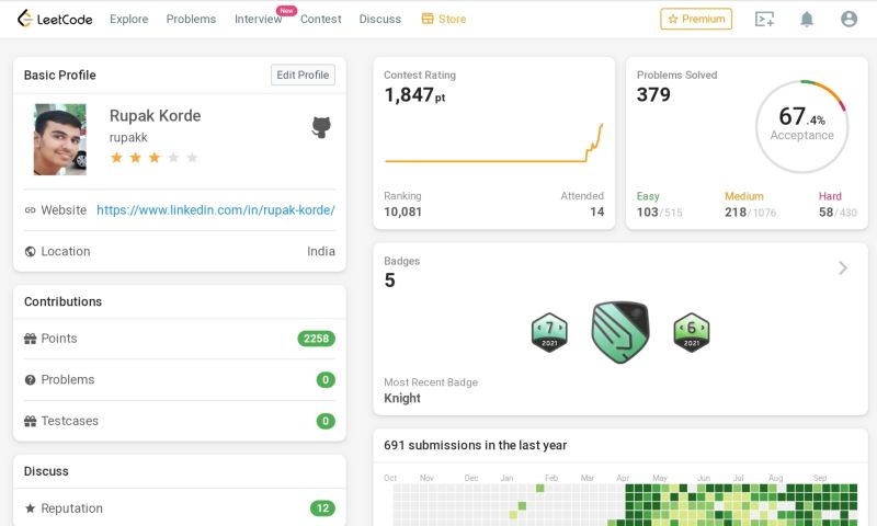Rupak Korde on LinkedIn: #leetcode #dsa #programming #datastructures # ... Rupak Korde on LinkedIn: #leetcode #dsa #programming #datastructures # ...