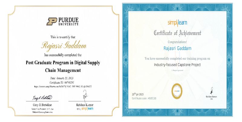 Rajasri Gaddam on LinkedIn: Digital Supply Chain Management ... Rajasri Gaddam on LinkedIn: Digital Supply Chain Management ...