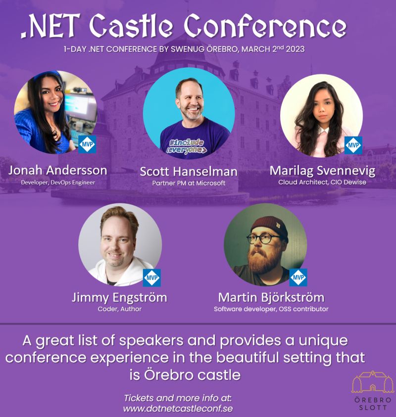 Jonah Andersson on LinkedIn: #dotnet #azure #community #netcastleconf Jonah Andersson on LinkedIn: #dotnet #azure #community #netcastleconf