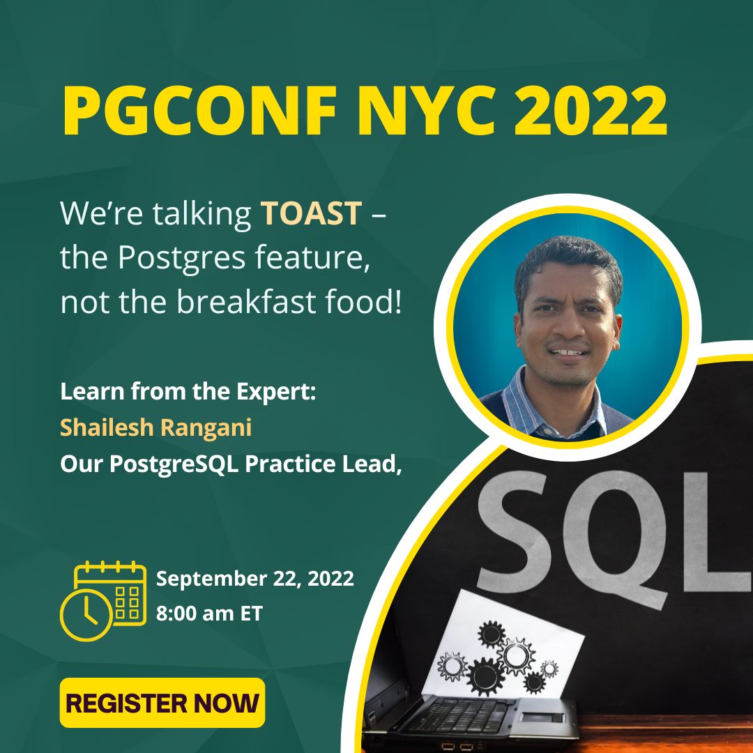Datavail on LinkedIn: #postgresql #postgres #conference #pgconfnyc # ... Datavail on LinkedIn: #postgresql #postgres #conference #pgconfnyc # ...