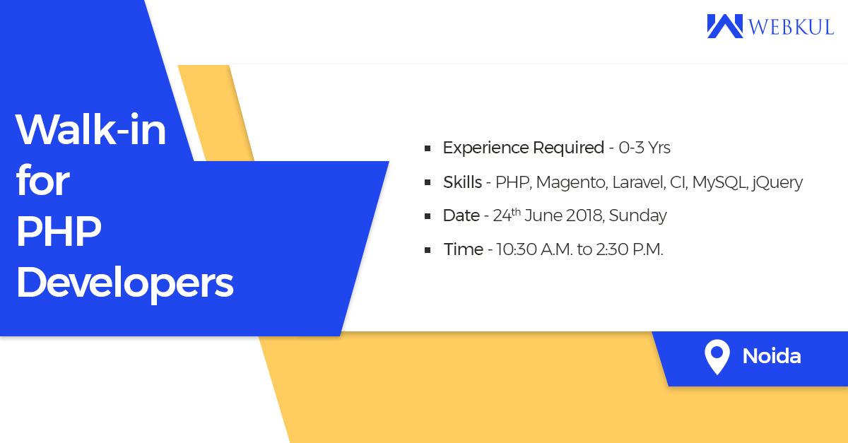 Webkul on LinkedIn: #WalkIN #WalkIN #WalkIN #PHPdevelopers… Webkul on LinkedIn: #WalkIN #WalkIN #WalkIN #PHPdevelopers…