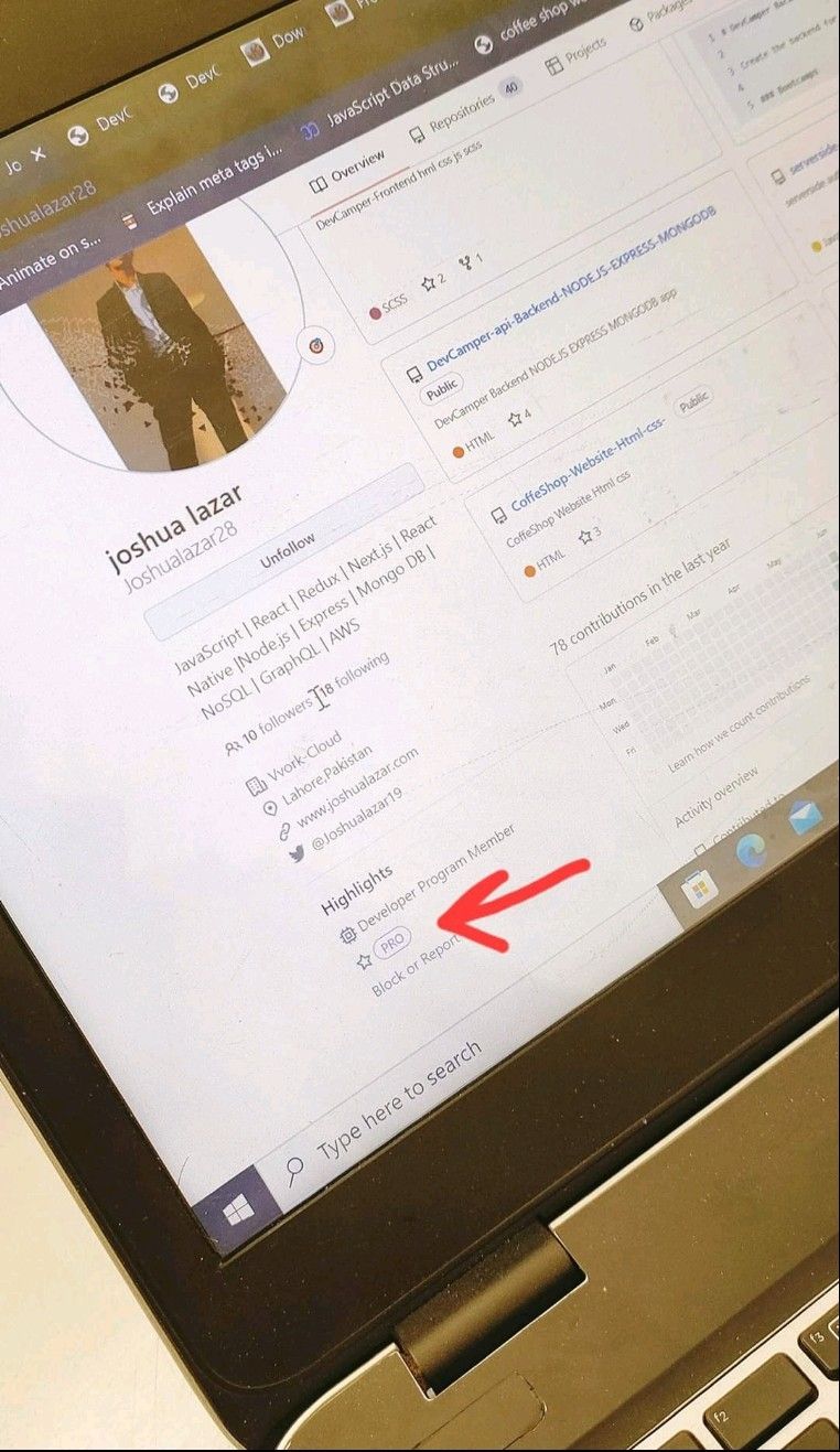 Joshua Lazar on LinkedIn: #github #coding #reactjs #nodejs #devopler Joshua Lazar on LinkedIn: #github #coding #reactjs #nodejs #devopler