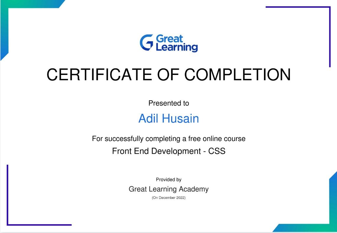 Adil Husain on LinkedIn: #css Adil Husain on LinkedIn: #css