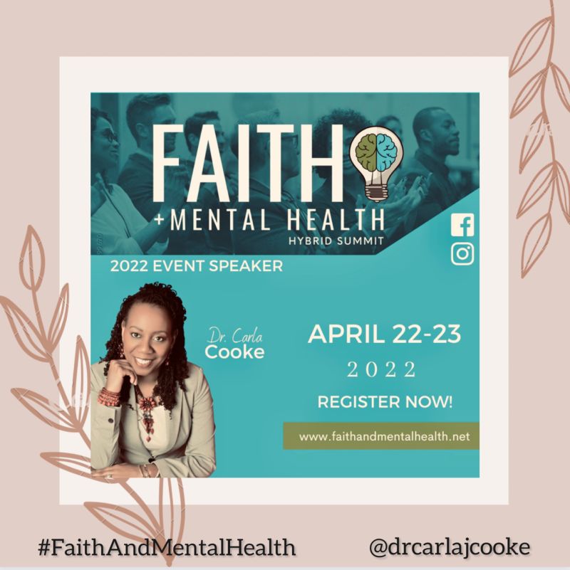 Dr. Carla J. Cooke on LinkedIn: #faithandmentalhealth #selfcare #stress ... Dr. Carla J. Cooke on LinkedIn: #faithandmentalhealth #selfcare #stress ...